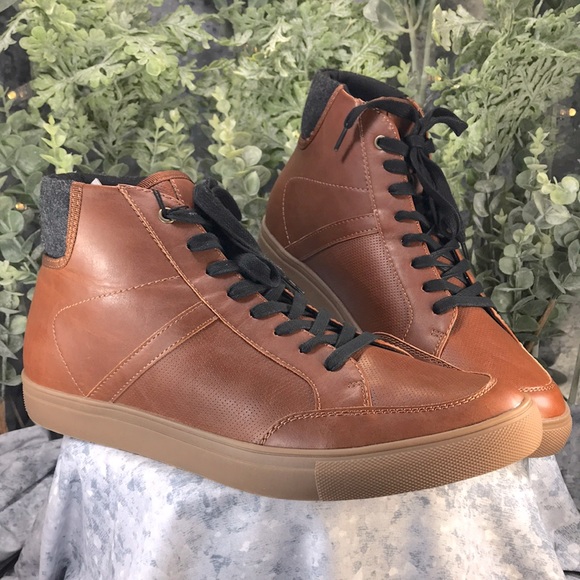 Sonoma | Shoes | Sonoma Conga Cognac 6 Midhigh Fashion Laceup Sneaker ...